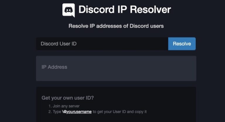 Discord IP Resolver: Get Someone’s IP from Discord- ED